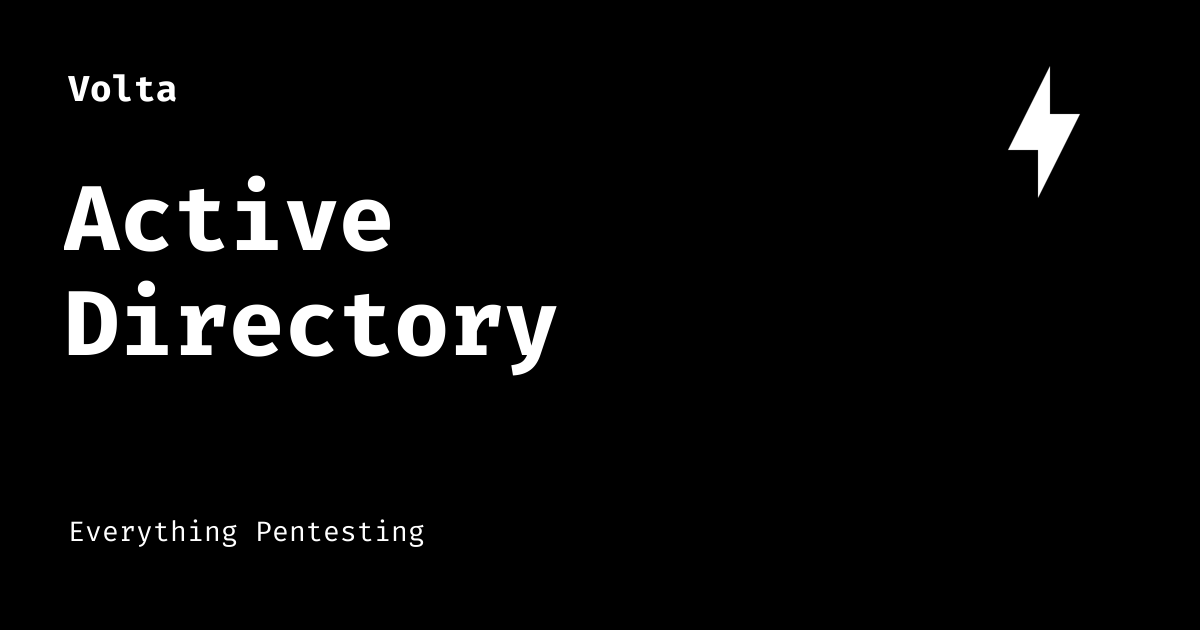 Active Directory - Volta